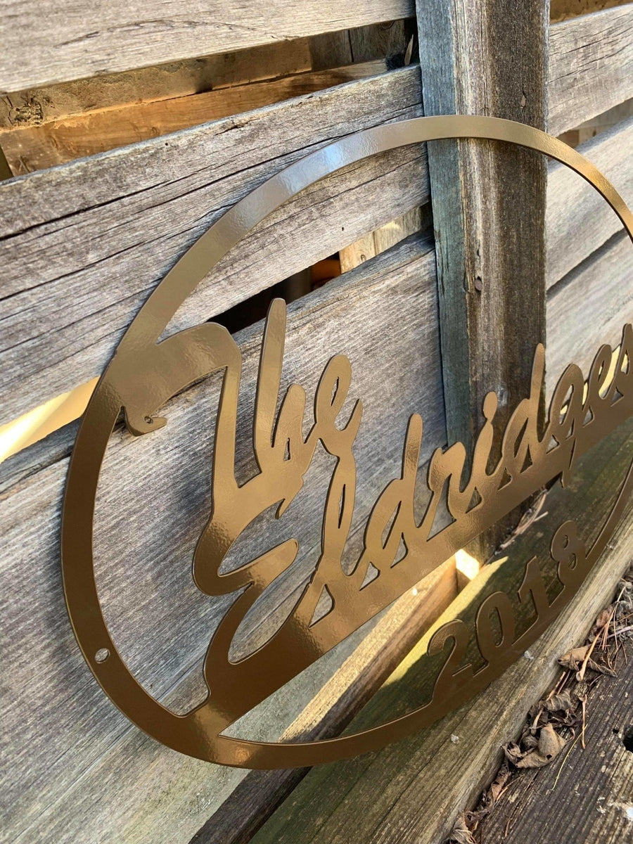 Family Est. Sign – Greenline Plasma