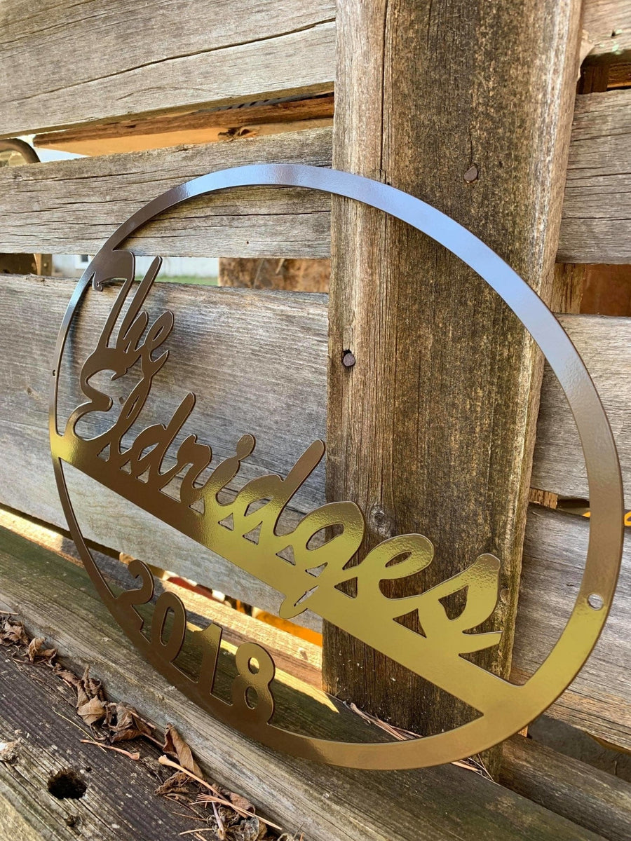 Family Est. Sign – Greenline Plasma